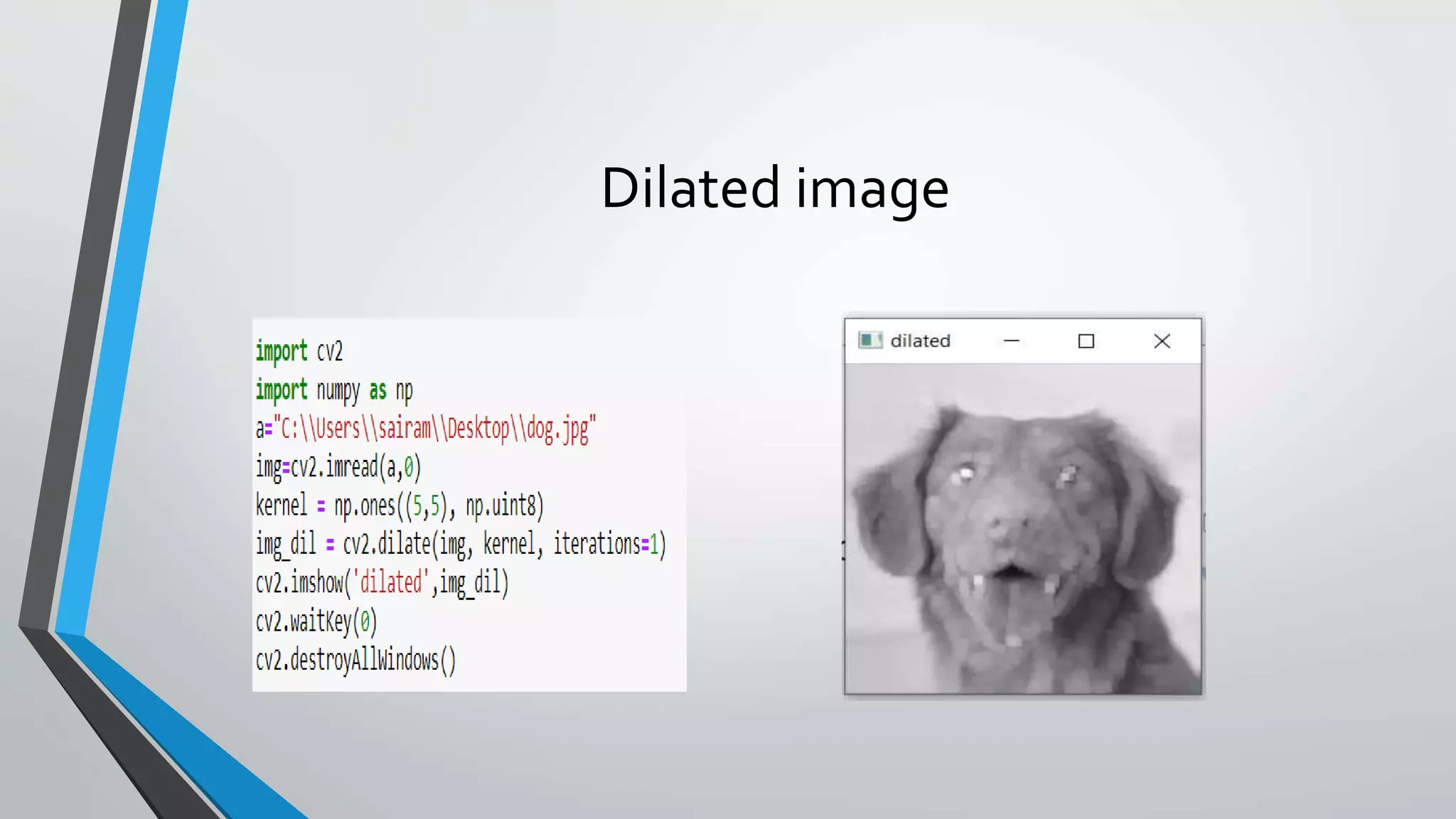 OpenCV presentation series- part 4 | PPTX