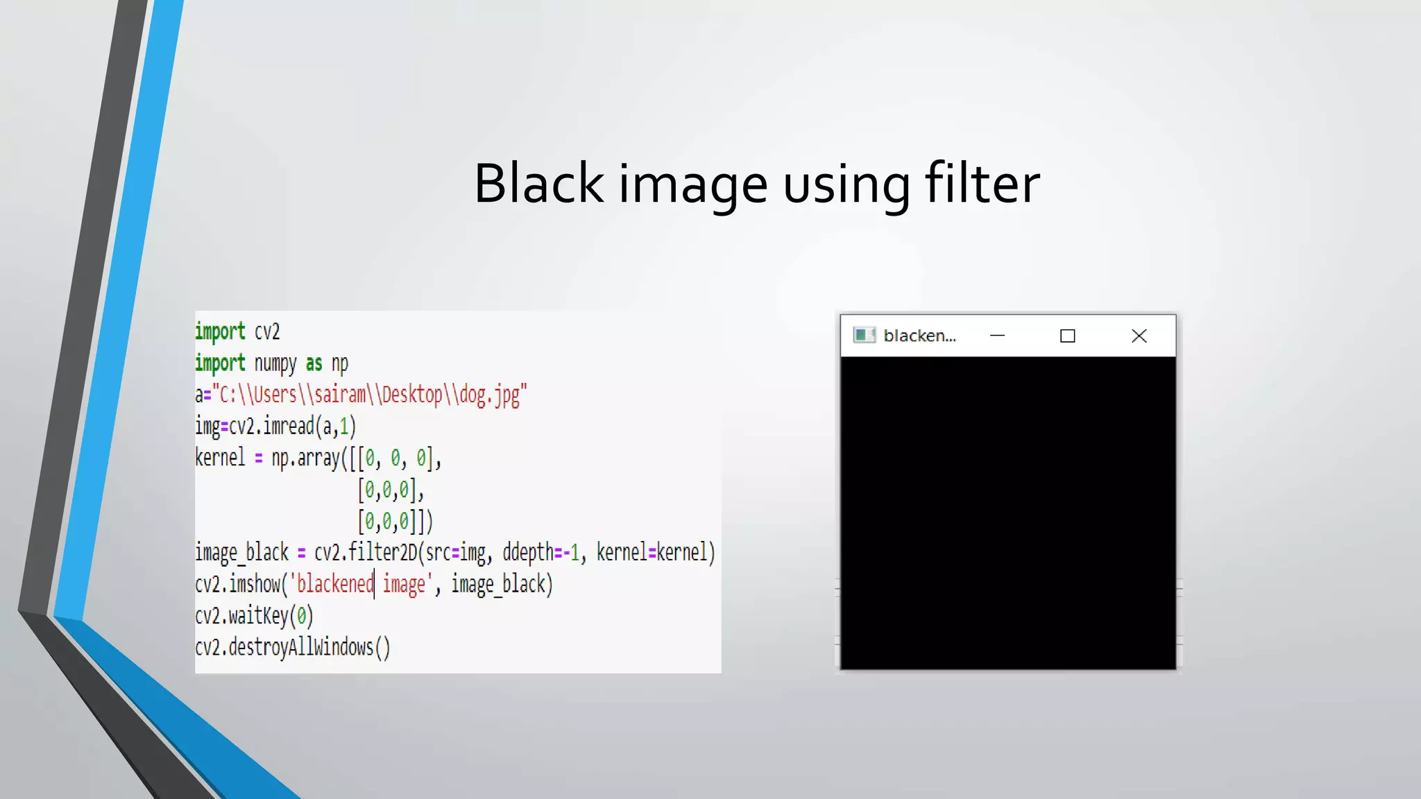 OpenCV presentation series- part 4 | PPTX