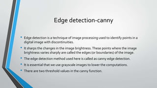 OpenCV presentation series- part 4 | PPTX