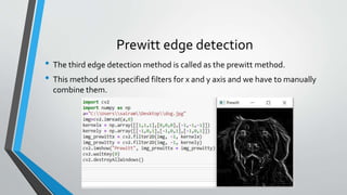 OpenCV presentation series- part 4 | PPTX