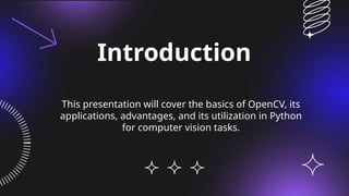 OpenCV presentation for engineering.pptx