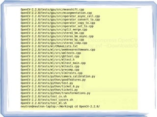 OpenCV 2.2.0 for Android | ODP