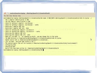 OpenCV 2.2.0 for Android | ODP