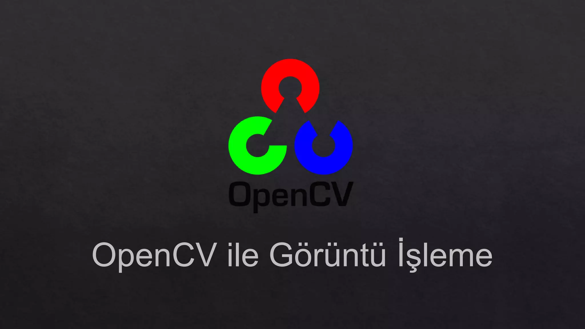 Image Processing with OpenCV | PPTX