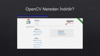 Image Processing with OpenCV | PPTX