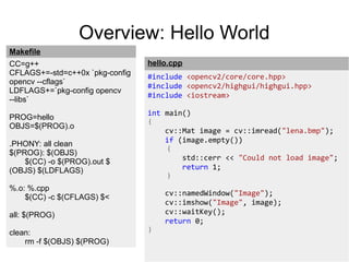 OpenCV Introduction | PDF