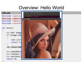 OpenCV Introduction | PDF