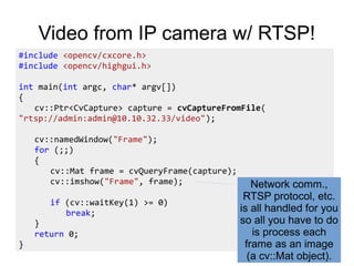 OpenCV Introduction | PDF