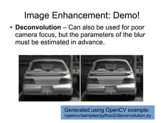 OpenCV Introduction | PDF