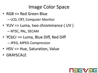 Open Computer Vision Based Image Processing | PPTX
