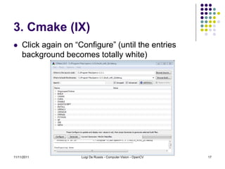 Installing OpenCV 2.3.1 with Qt | PPT