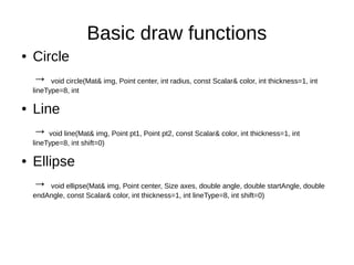 computer vision & Opencv intro | PPT