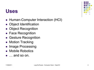 Introduction to OpenCV 2.3.1 | PPT