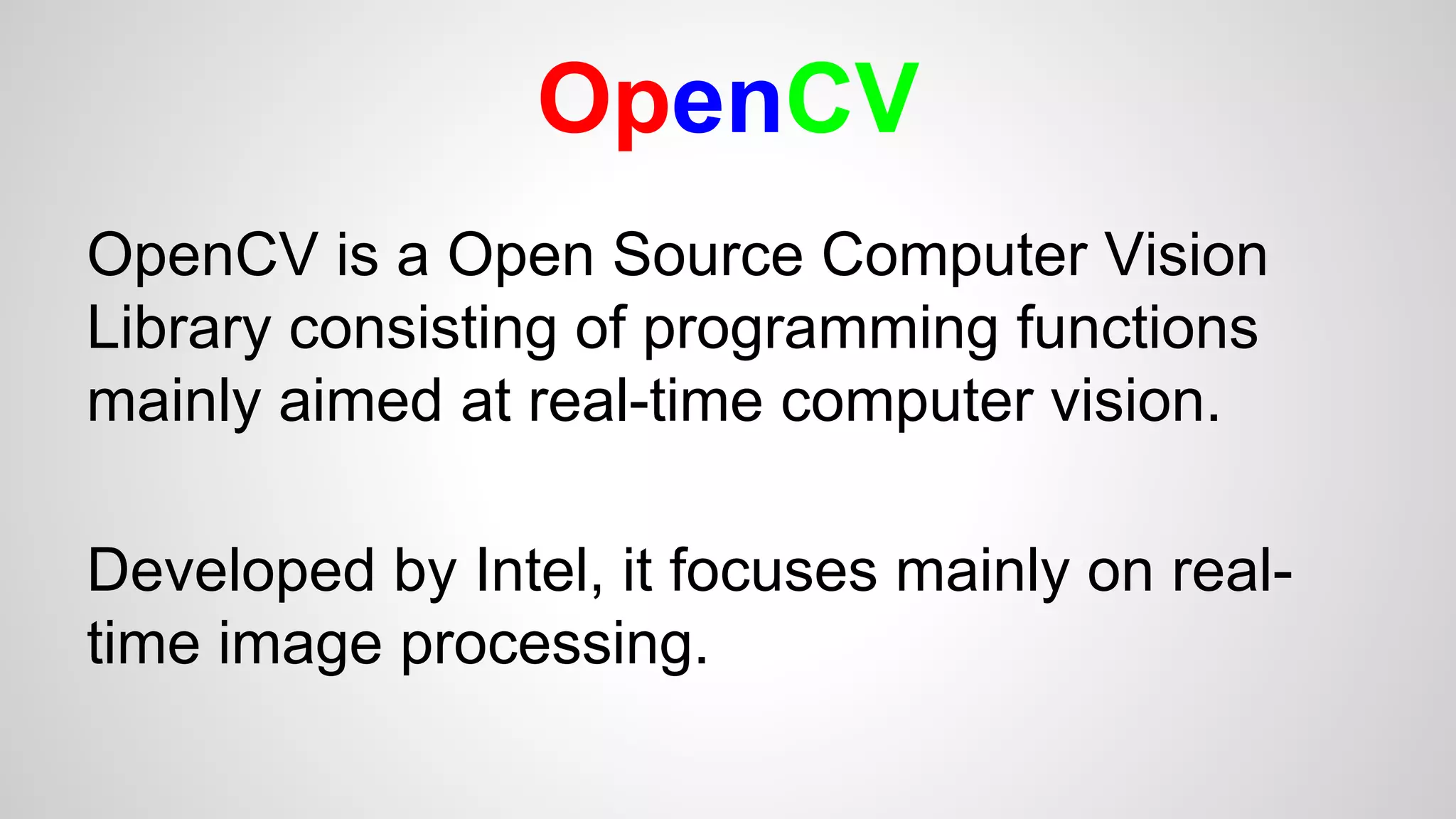 Open cv with android | PPT
