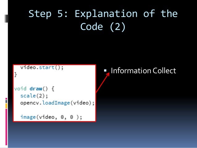 Open cv with processing