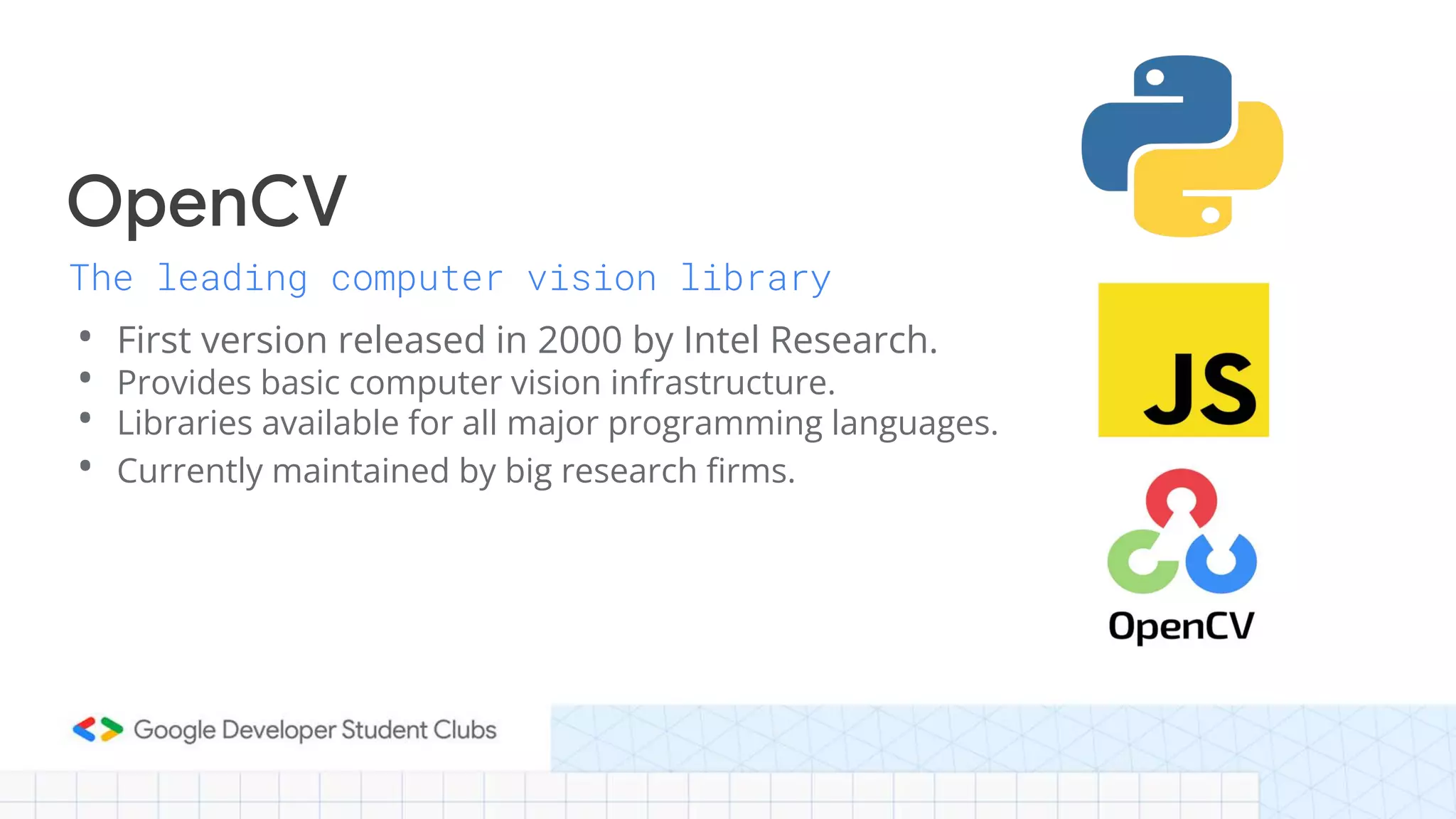 OpenCV with Python | PPTX
