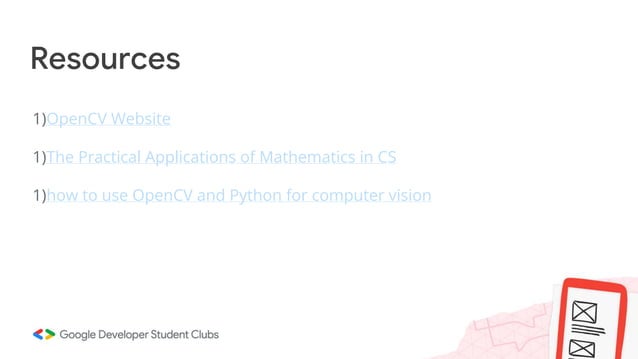 OpenCV with Python | PPT