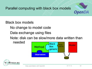 Data assimilation with OpenDA | PPT
