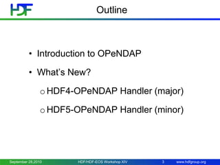 Easy Remote Access Via OPeNDAP | PPTX