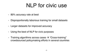 Civic CrowdAnalytics: Making sense of crowdsourced civic input with big ...