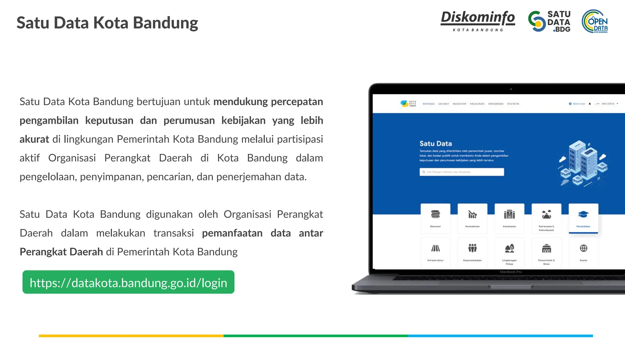 Promosi Open Data dan Satu Data Kota Bandung | PPT
