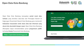 Promosi Open Data dan Satu Data Kota Bandung | PDF