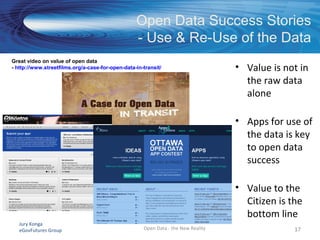 Open Data - the new Reality | PPT