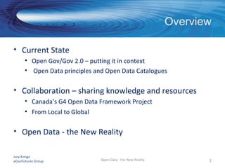 Open Data - the new Reality | PPT