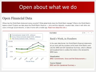 World Bank Open Data Overview | PPTX