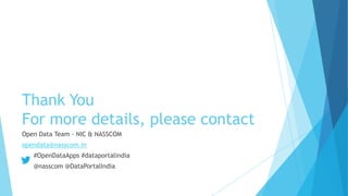 Open data apps challenge | PPTX