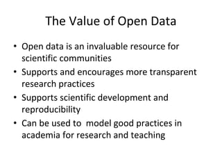 Open data as Open Educational Resources | PPT