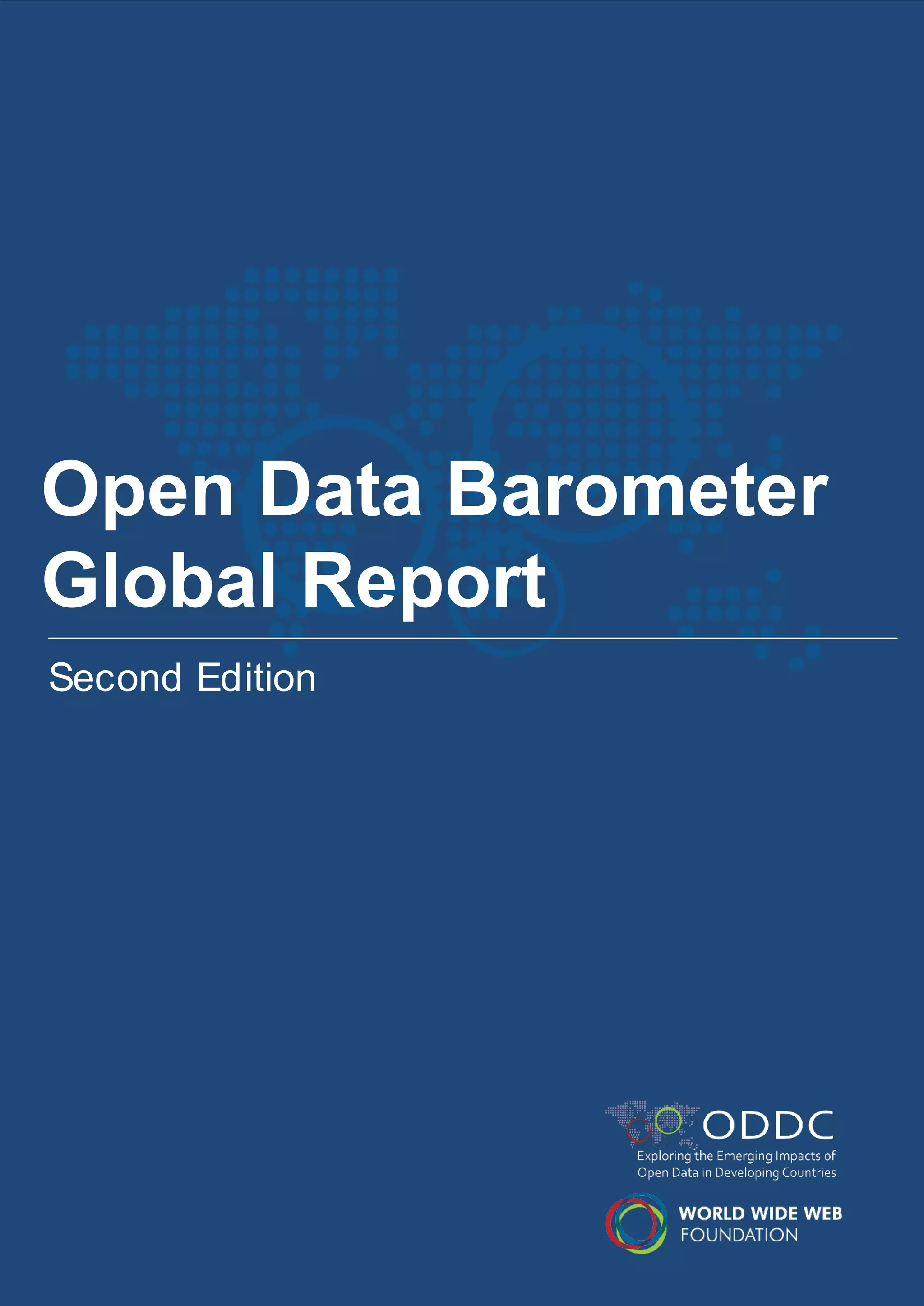 Open data barometer global report - 2nd edition | PDF