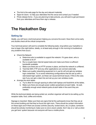 Open Data Hackathon - A How to Guide | PDF