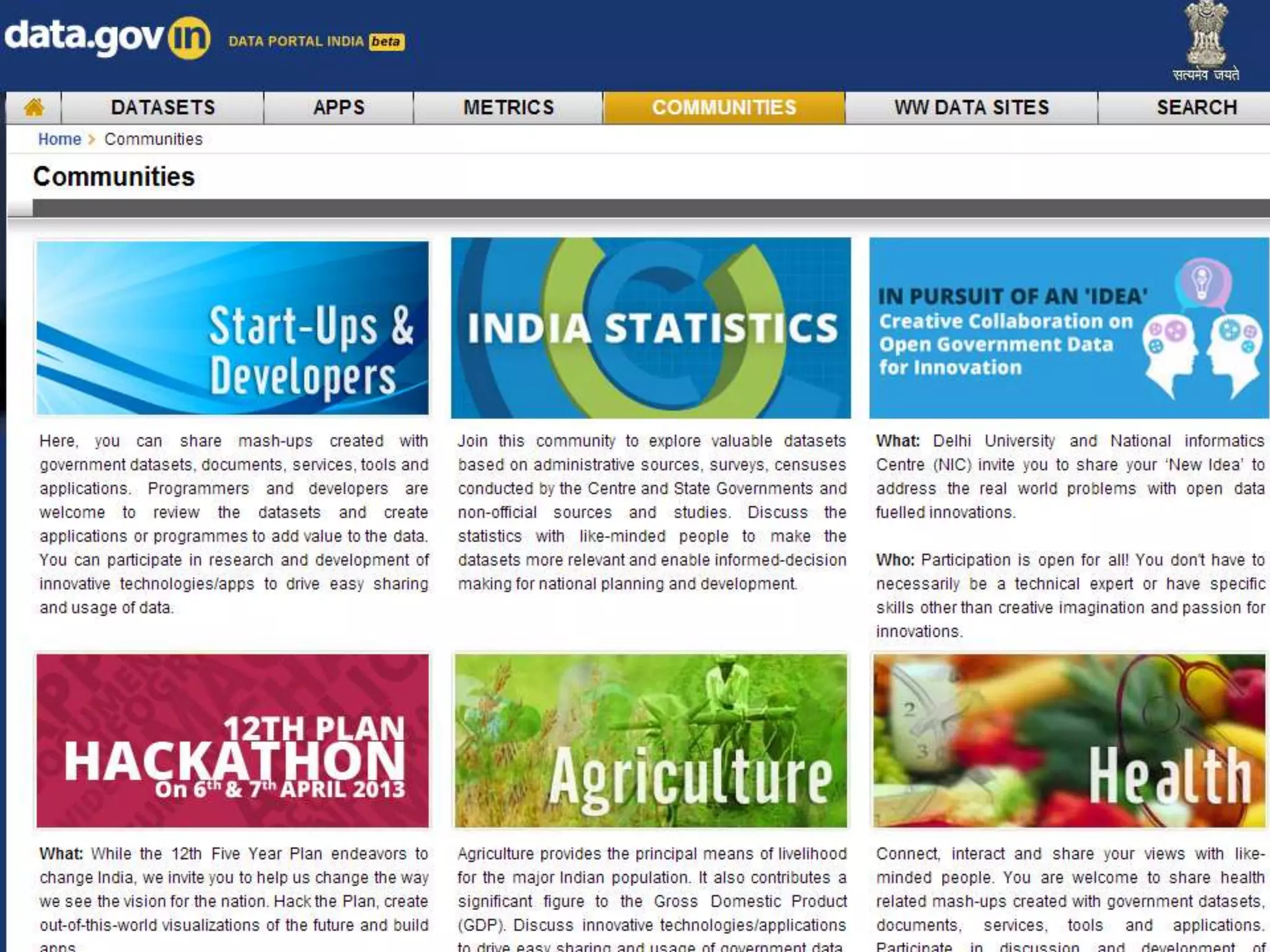 Open Data Initiative of India | PPTX