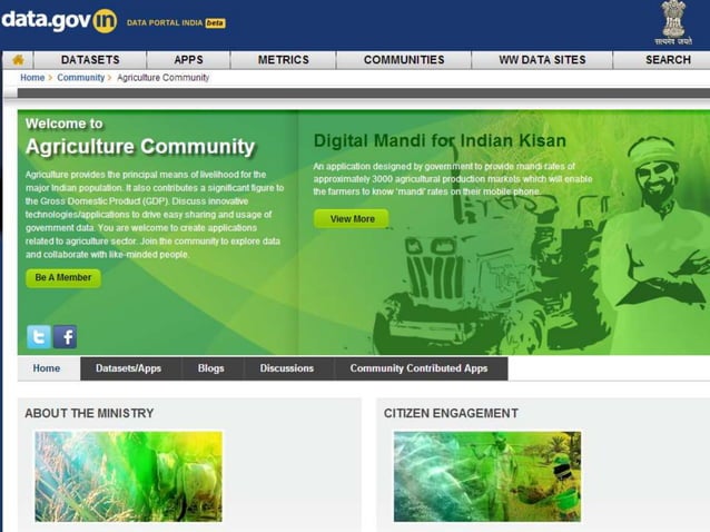 Open Data Initiative of India | PPT