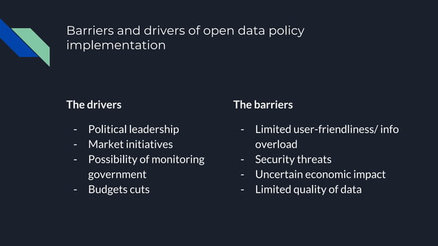 Open Data - International Comparison of strategies Hela Zouari | PPT
