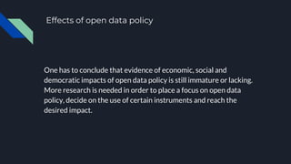 Open Data - International Comparison of strategies Hela Zouari | PPT