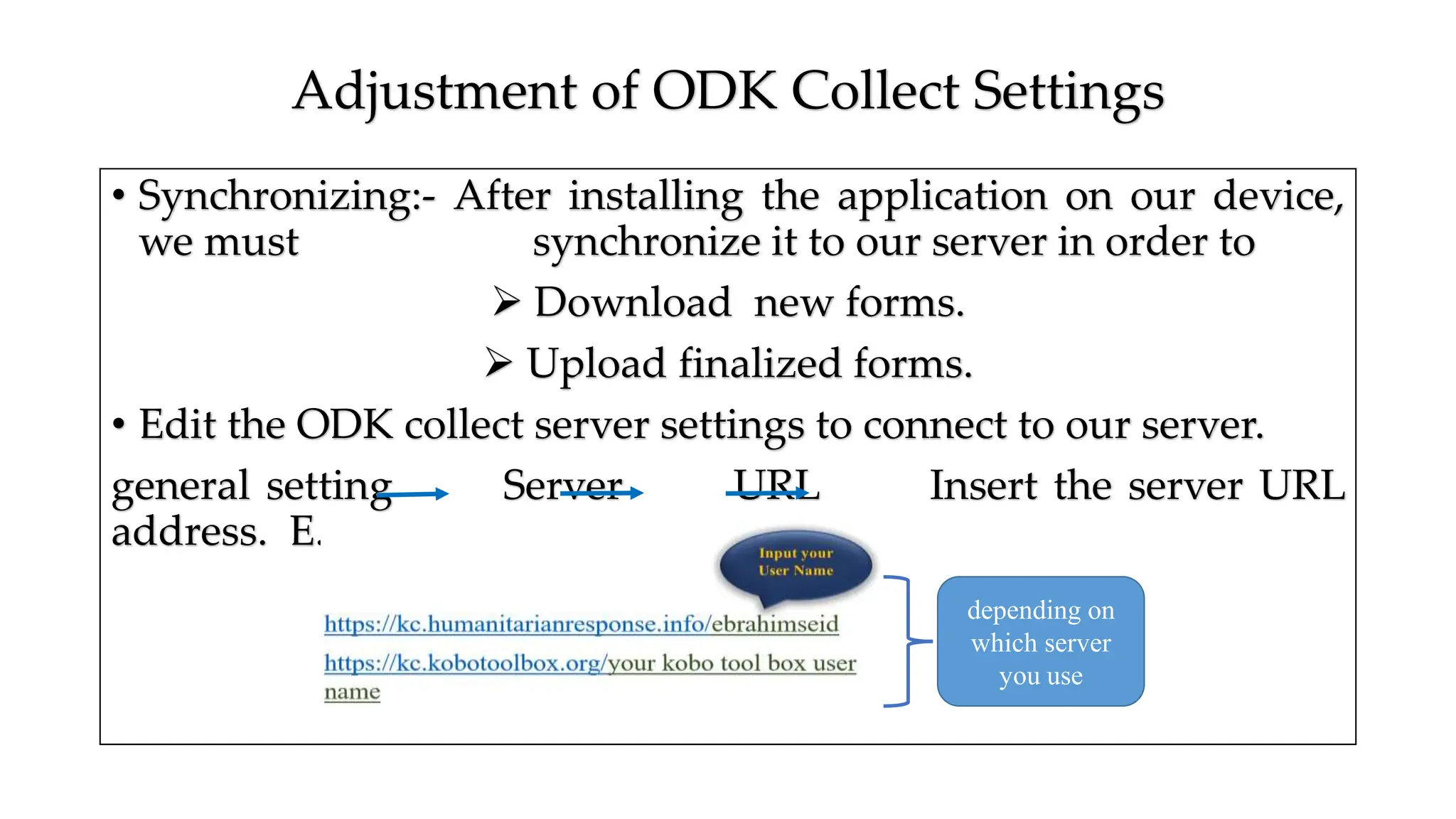 Open Data Kit, Digital data collection tool, training manual.pptx
