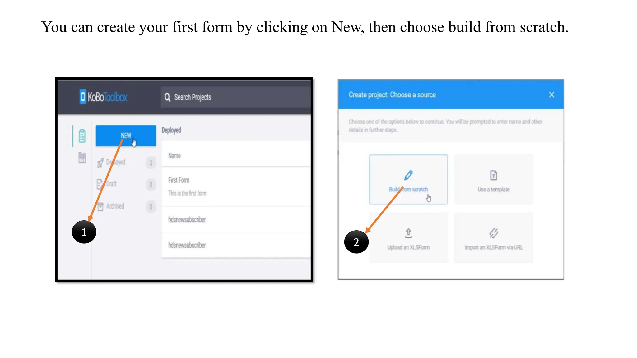 Open Data Kit, Digital data collection tool, training manual.pptx