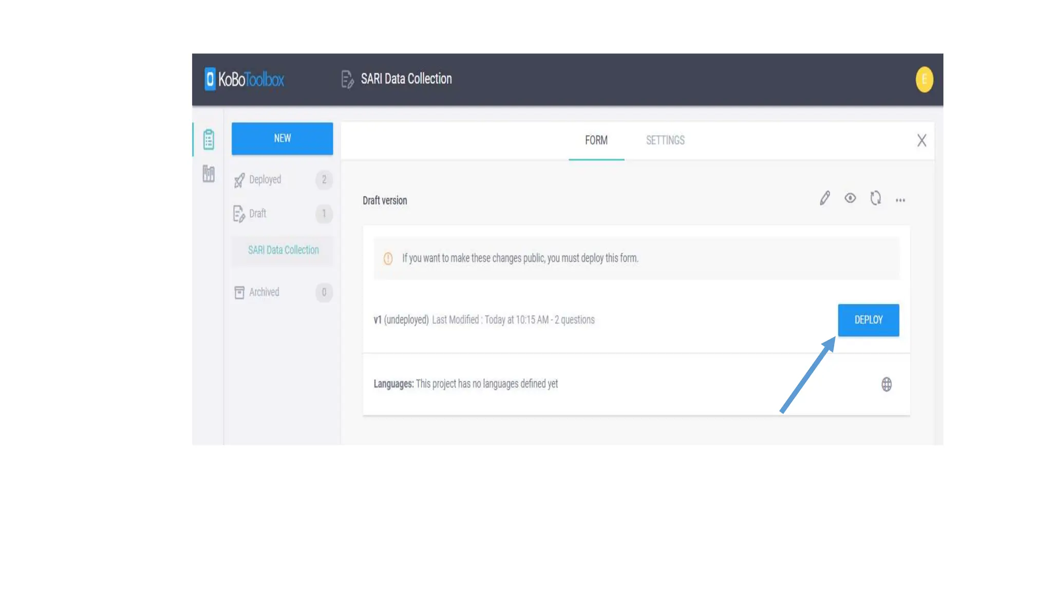 Open Data Kit, Digital data collection tool, training manual.pptx