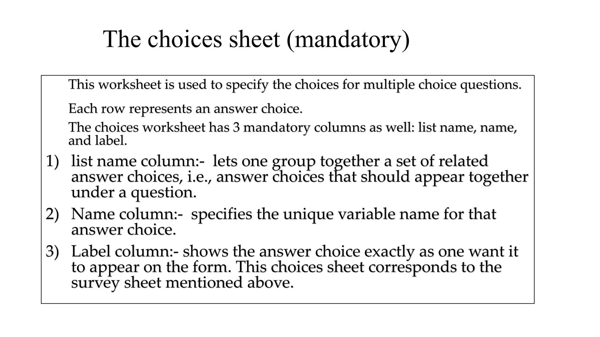 Open Data Kit, Digital data collection tool, training manual.pptx