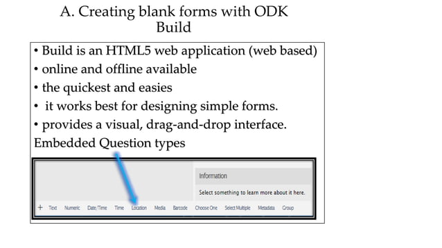 Open Data Kit, Digital data collection tool, training manual.pptx