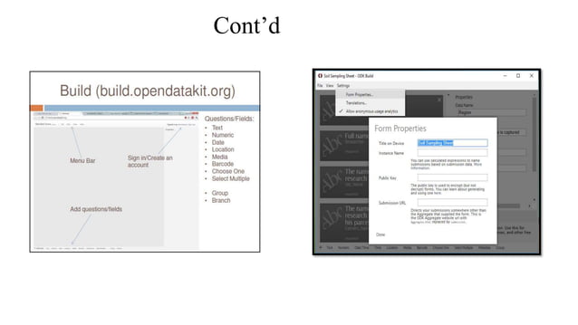 Open Data Kit, Digital data collection tool, training manual.pptx