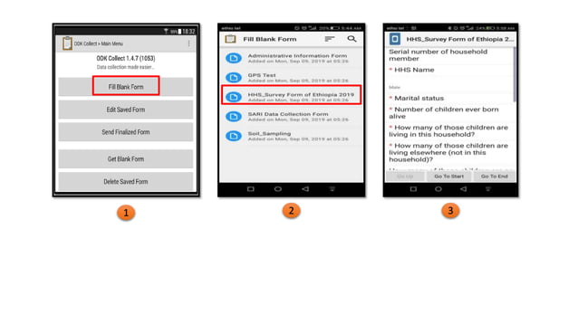 Open Data Kit, Digital data collection tool, training manual.pptx