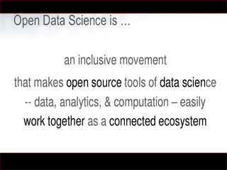 Open data science | PPTX