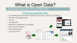 Open Data Opens Doors - St. Lucia Data Literacy Bootcamp | PPT
