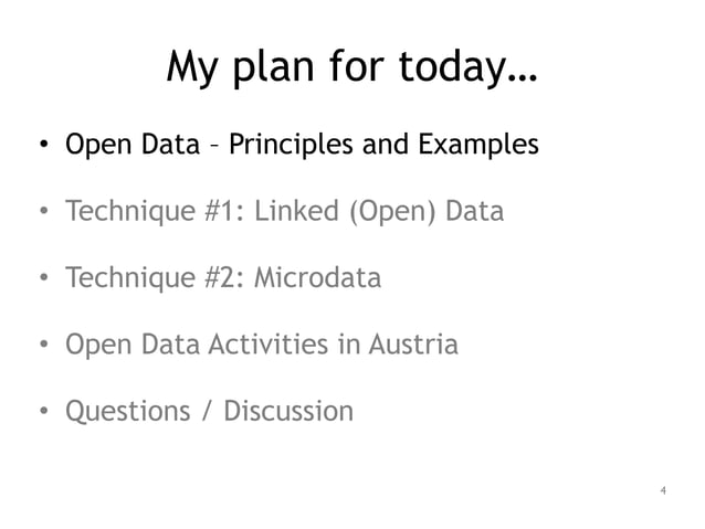 Open Data - Principles and Techniques | PDF | Web Design and HTML | Internet
