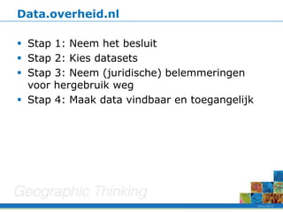 Open data workshop modellen | PPTX