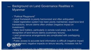 How the National Land Use Policy Promotes Use of Publicly Accessible ...