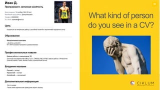 Simple rules of making CV | PPT